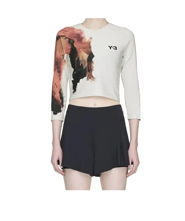 Y3 Printed Long-sleeve T-shirt