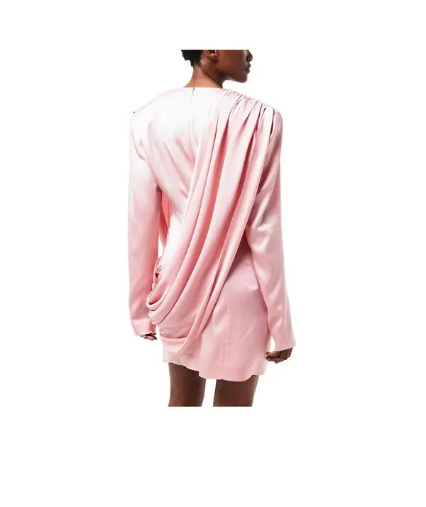 Stella McCartney Long Sleeve Draped Dress