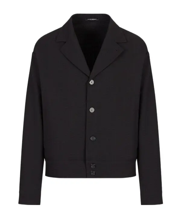 Emporio Armani Cropped Blazer Cardigan