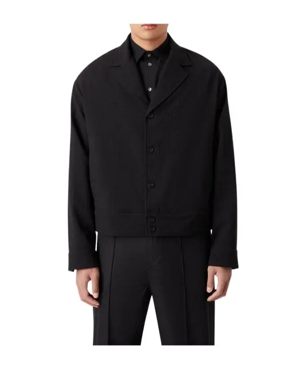 Emporio Armani Cropped Blazer Cardigan