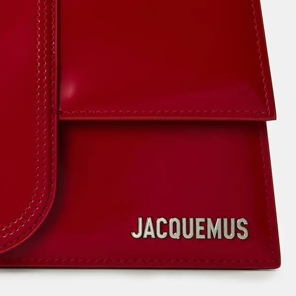 Jacquemus Leather Mini Bag - Red
