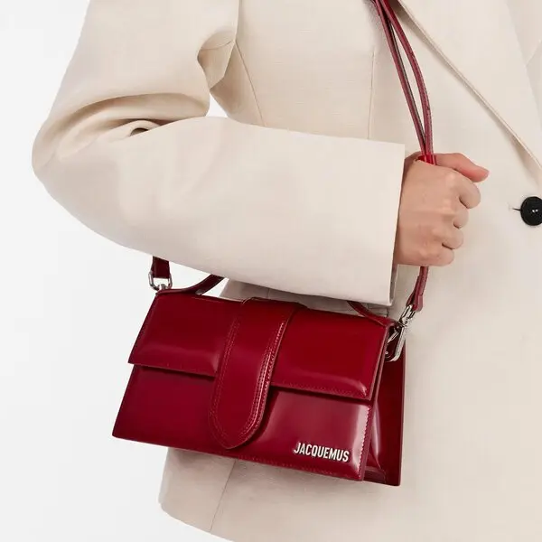 Jacquemus Leather Mini Bag - Red