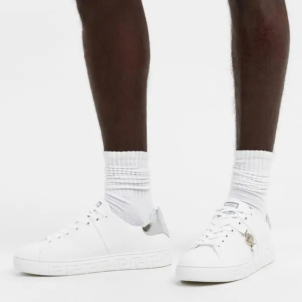 Versace Low-top Sneakers With Medusa Emblem