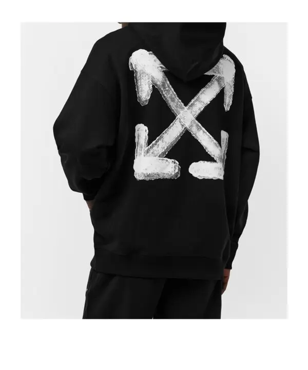 Off-White Hooded Sweatshirt