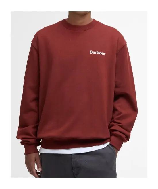 Barbour Long-sleeved Crew Neck Sweatshirt