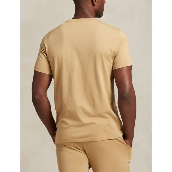 Polo Ralph Lauren Classic Crew Neck Short-sleeve T-shirt - Nude