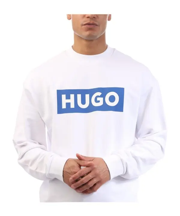 Hugo Boss Logo Print Crewneck Sweatshirt
