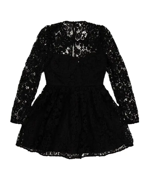 SELF-PORTRAIT Lace Mini Dress