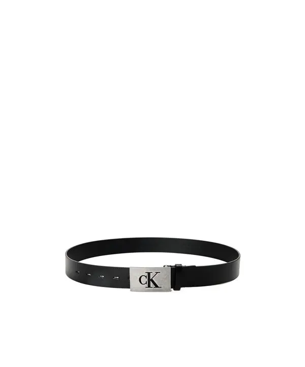 Calvin Klein Leather Plaque Belt