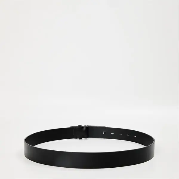 Calvin Klein Leather Plaque Belt
