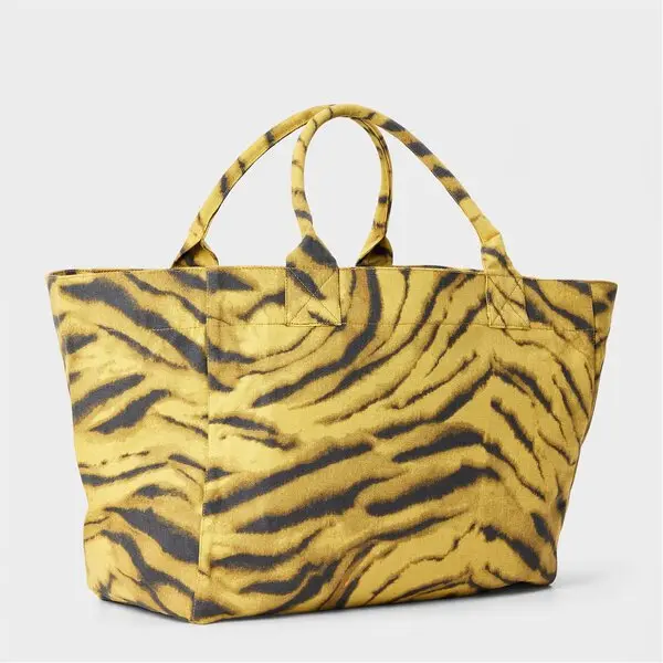 GANNI Xxl Logo Tote Bag