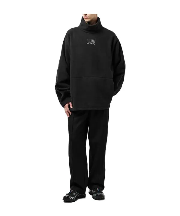 MAISON MARGIELA High Neck Fleece Pullover