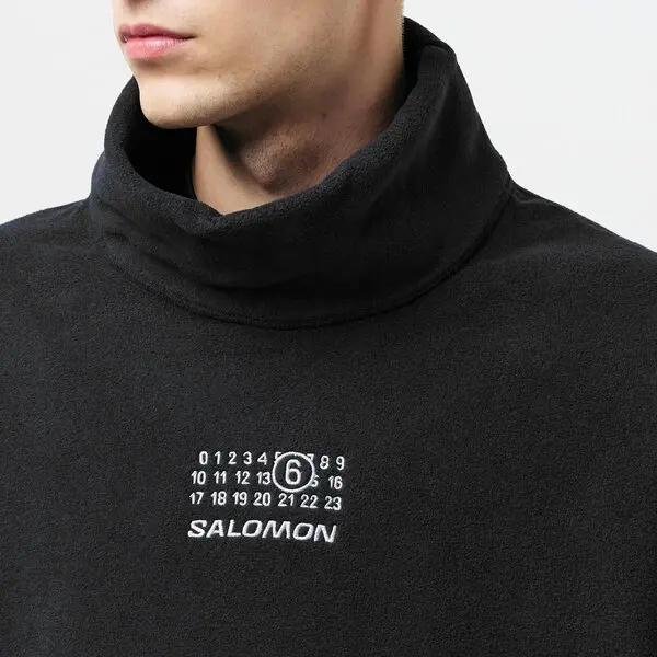 MAISON MARGIELA High Neck Fleece Pullover