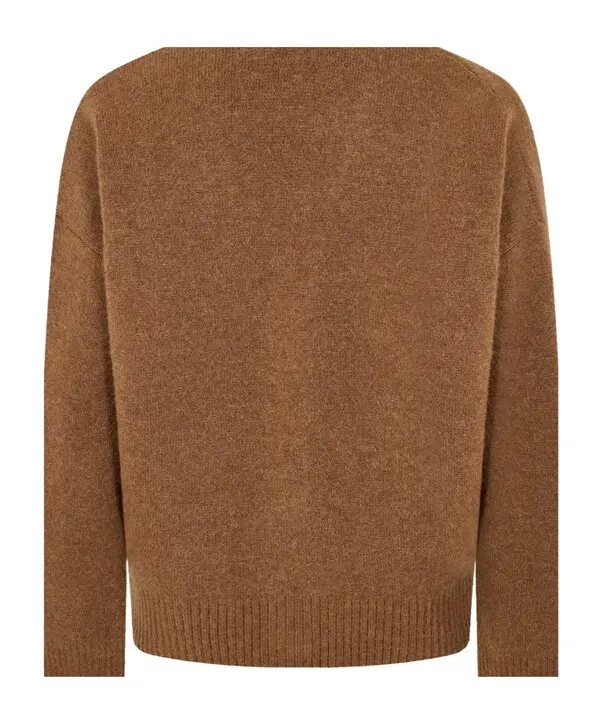 AMI Paris Heart A Jacquard Knit Cardigan