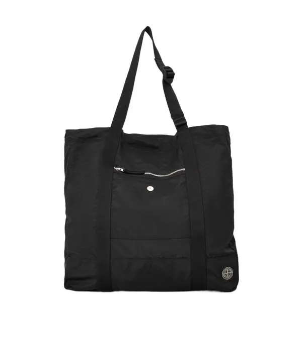 Stone Island Technical Tote Bag - Black