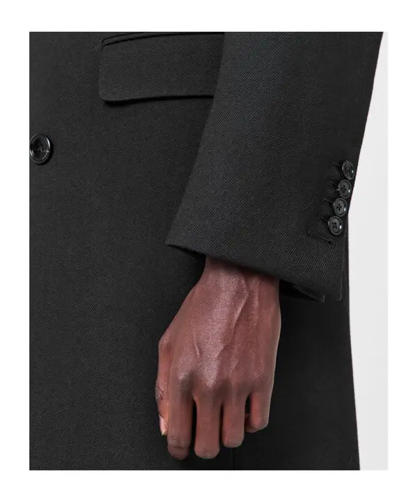 TOM FORD Double-breasted Long Wool Coat