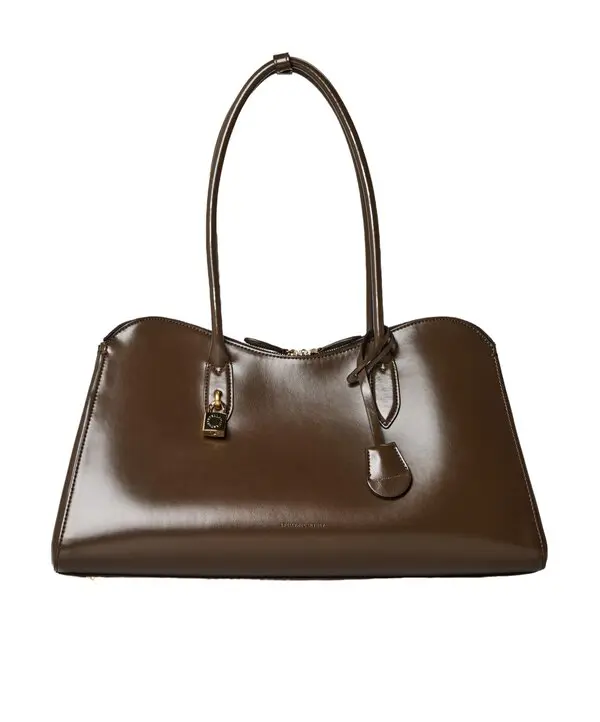 Stella McCartney Shiny Ryder Top Handle Bag