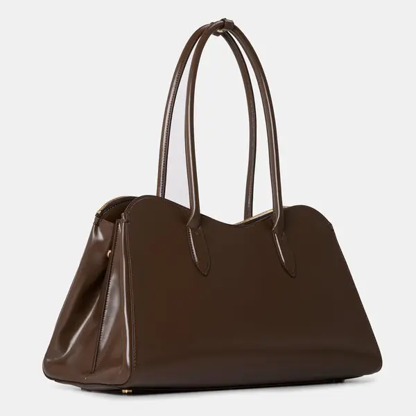Stella McCartney Shiny Ryder Top Handle Bag
