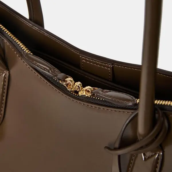 Stella McCartney Shiny Ryder Top Handle Bag