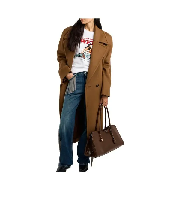 Stella McCartney Shiny Ryder Top Handle Bag