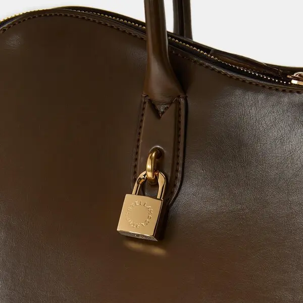 Stella McCartney Shiny Ryder Top Handle Bag