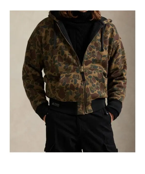 Polo Ralph Lauren Camo Full-zip Hoodie