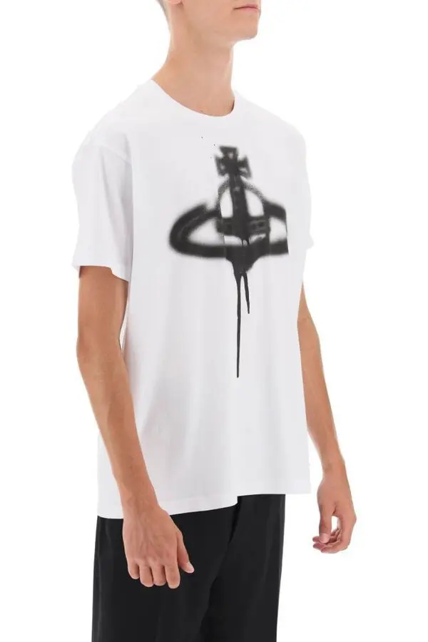 VIVIENNE WESTWOOD Spray Orb Print T-shirt