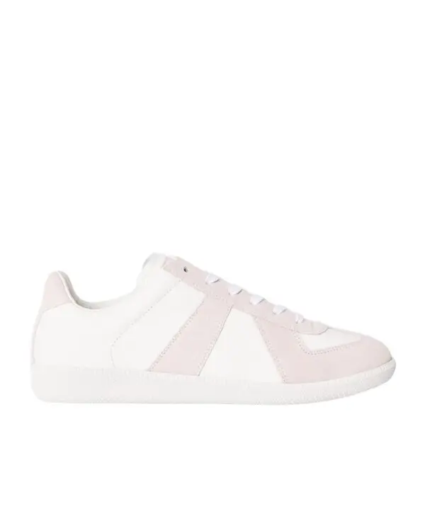 MAISON MARGIELA Lace-up Low-top Sneakers - White