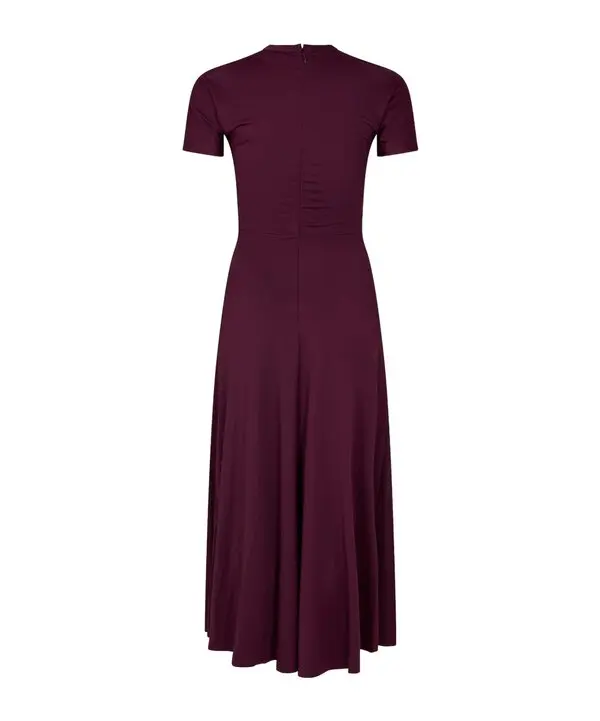 Victoria Beckham A-line Midi Dress With Gathered Detail