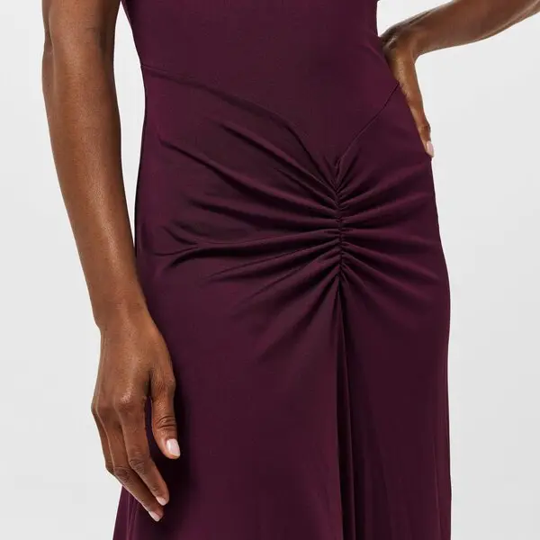 Victoria Beckham A-line Midi Dress With Gathered Detail