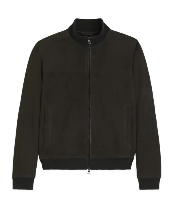 Hugo Boss Boss X Beckham Shearling Bomber Jacket