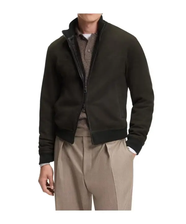 Hugo Boss Boss X Beckham Shearling Bomber Jacket