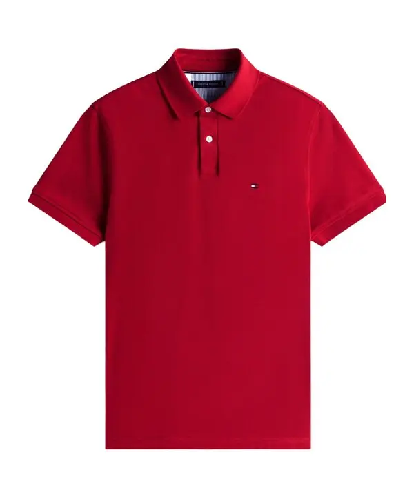 Tommy Hilfiger Logo Short Sleeve Polo Shirt
