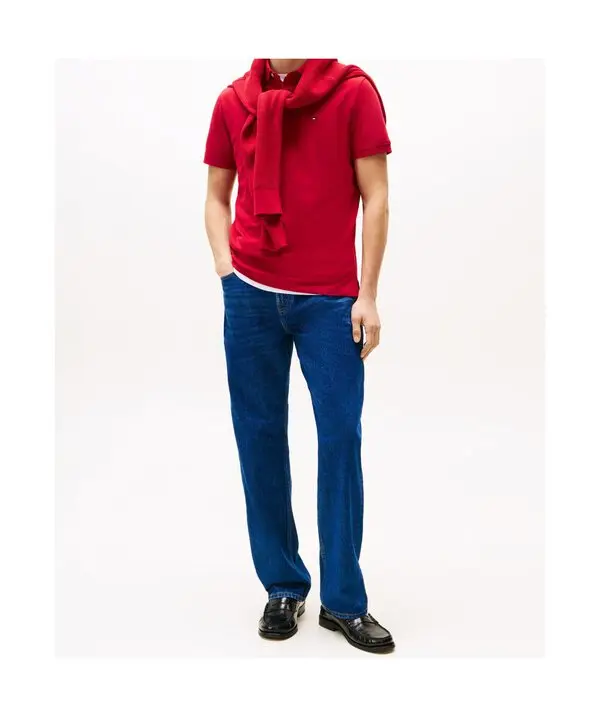 Tommy Hilfiger Logo Short Sleeve Polo Shirt