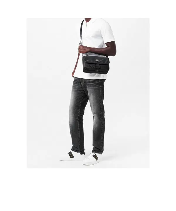 Versace Leather Low-top Sneakers With Medusa Emblem