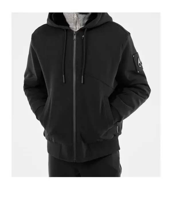 Moose Knuckles Tilden Bunny Bomber Jacket