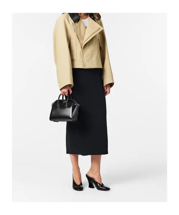 Givenchy Mini Antigona Logo Shoulder Bag - Black
