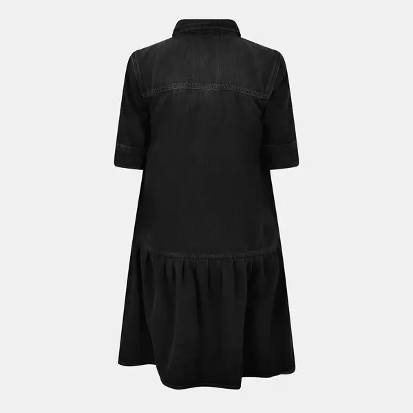 GANNI Button-up Denim Mini Dress