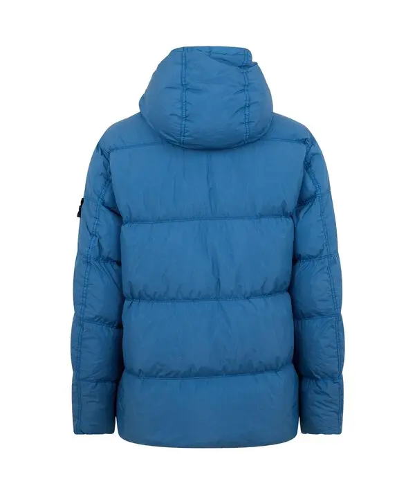 Stone Island Down Jacket - Blue