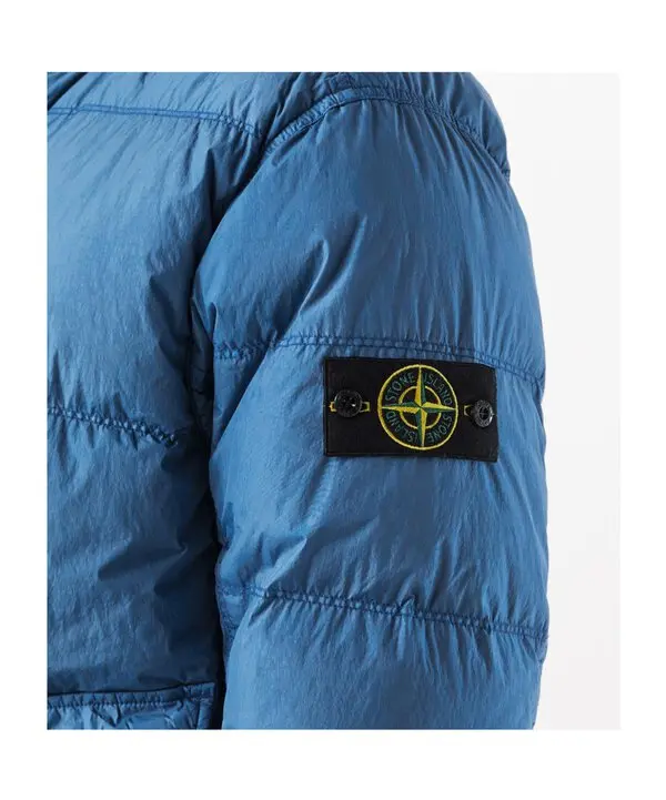 Stone Island Down Jacket - Blue