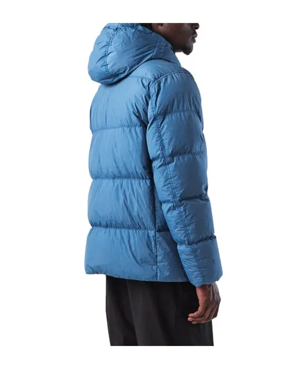 Stone Island Down Jacket - Blue