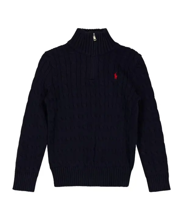 Polo Ralph Lauren Cable Knit Quarter Zip Pullover