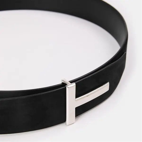 TOM FORD Metal T-buckle Belt