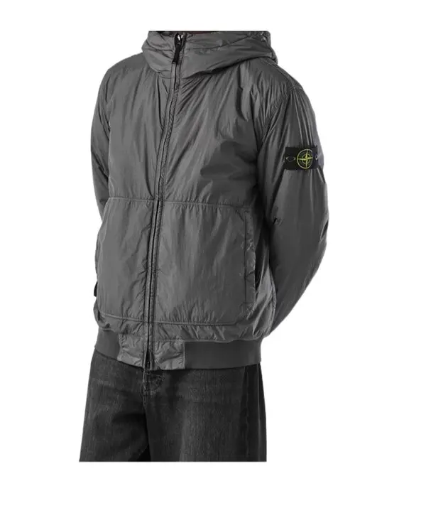Stone Island Crinkle Reps Hooded Jacket