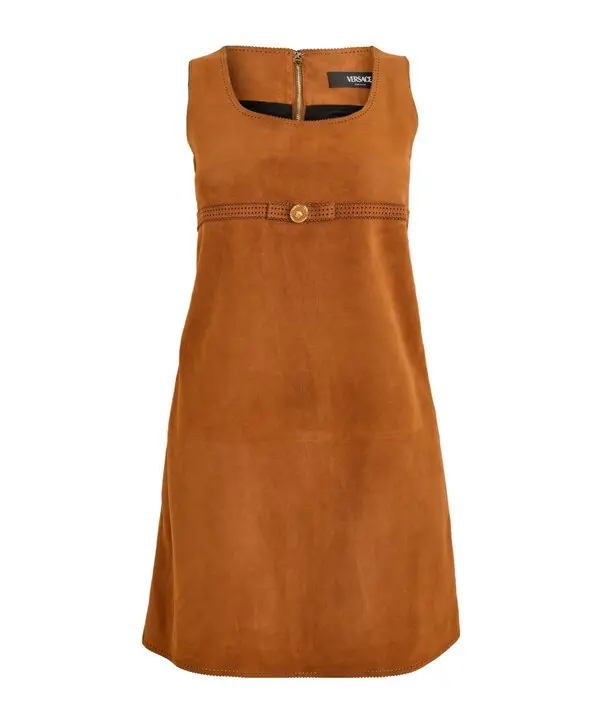 Versace Suede Mini Dress
