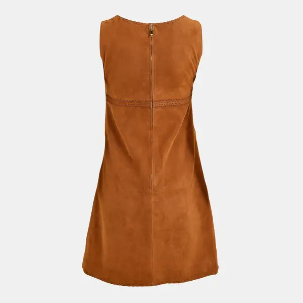 Versace Suede Mini Dress