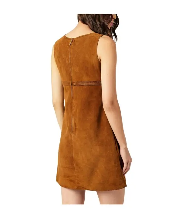 Versace Suede Mini Dress