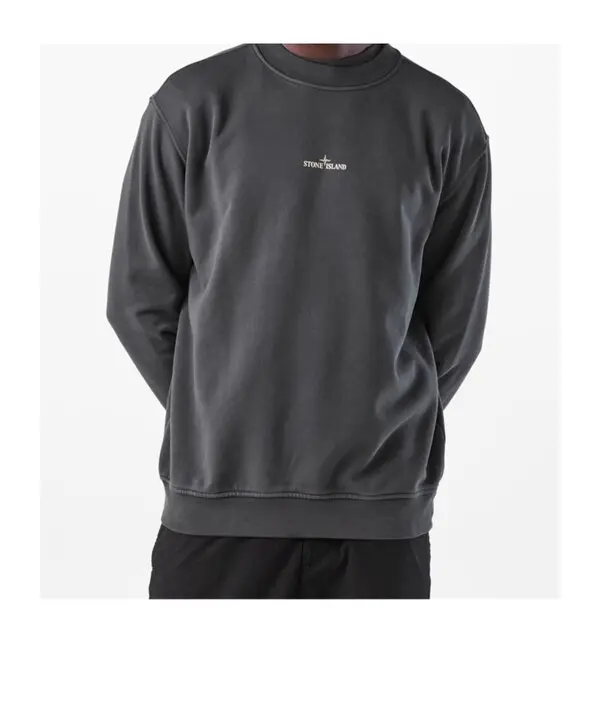 Stone Island Graphic Crew Neck Jumper
