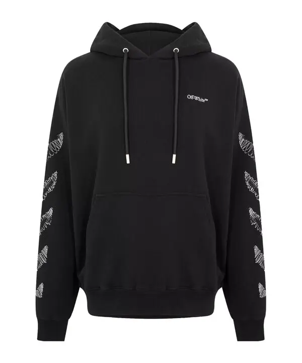 Off-White Scrib Diag Over-the-head Hoodie