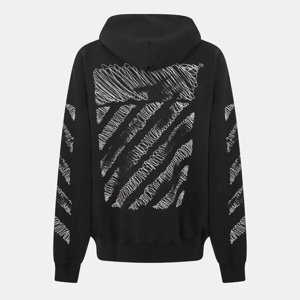 Off-White Scrib Diag Over-the-head Hoodie